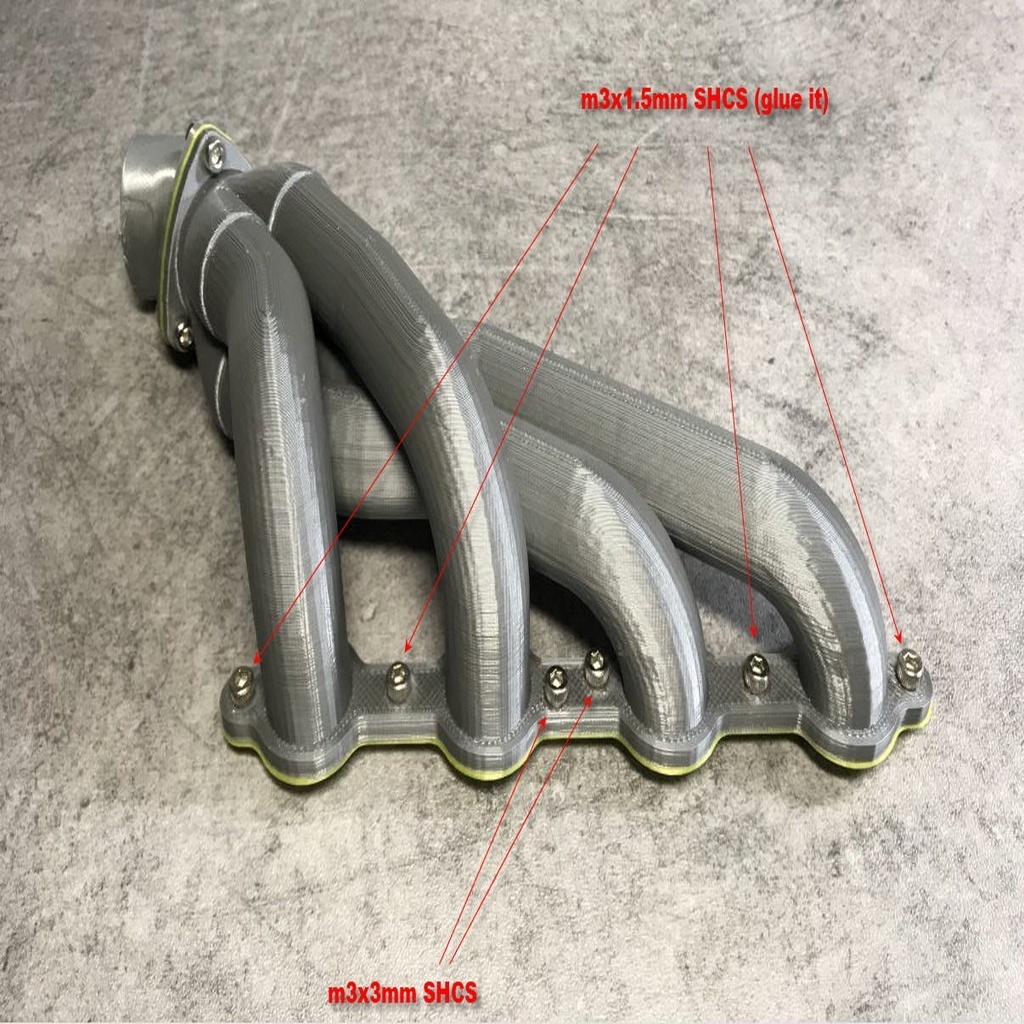 Free STL file Chevy LS3 (2/16) / Headers remix 🎠・3D printing design to ...