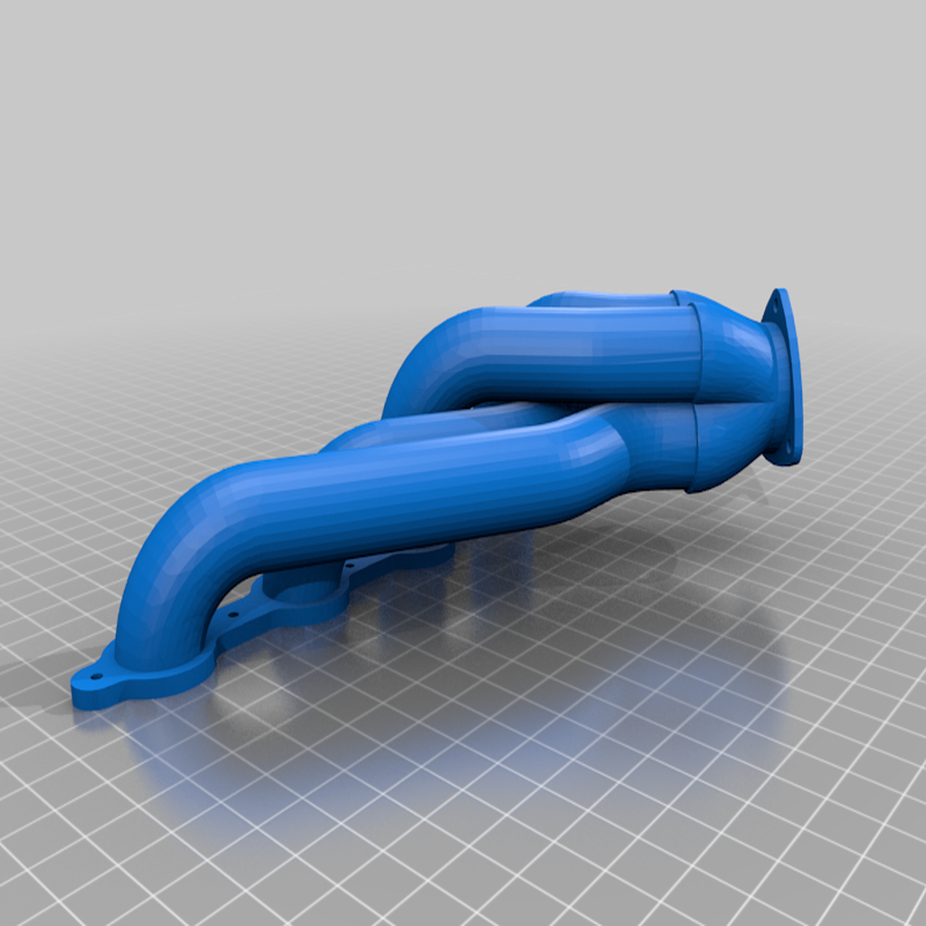 Free STL file Chevy LS3 (2/16) / Headers remix 🎠・3D printing design to ...