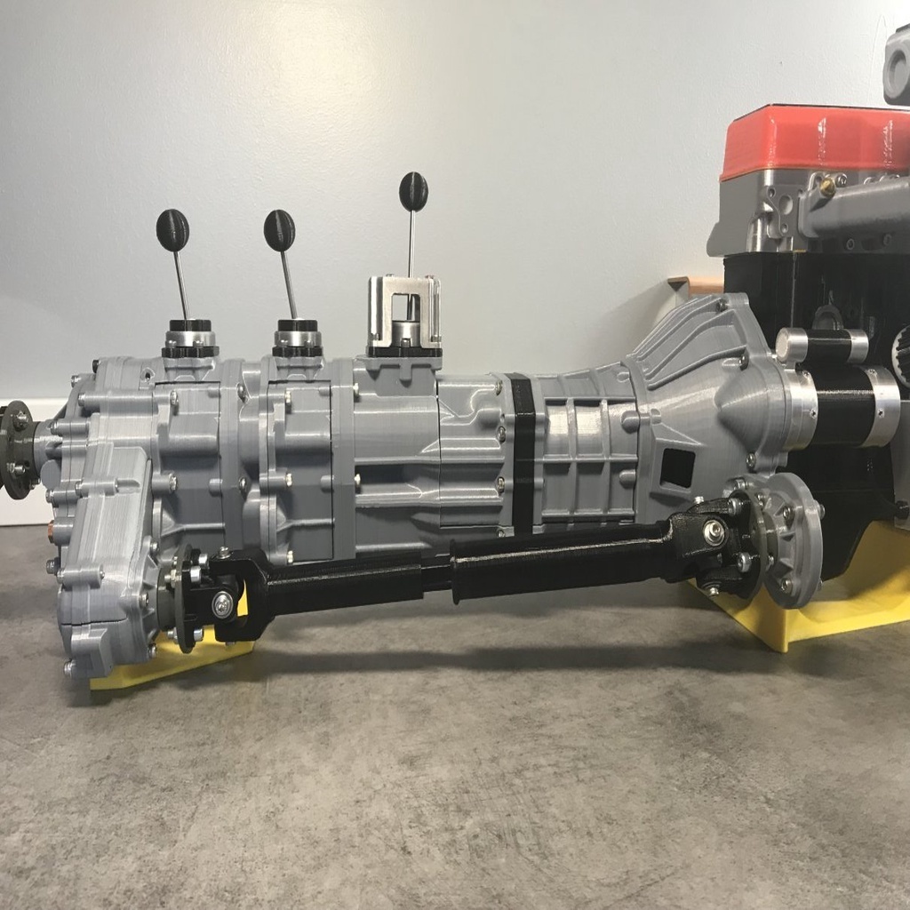 Free 3D file Toyota 22RE (4/8) / Front Drive Shaft add-on・3D printable ...