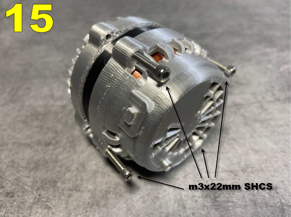 STL file Ford FlatHead V8 (6/14) / Alternator add-on 🚙・Model to ...