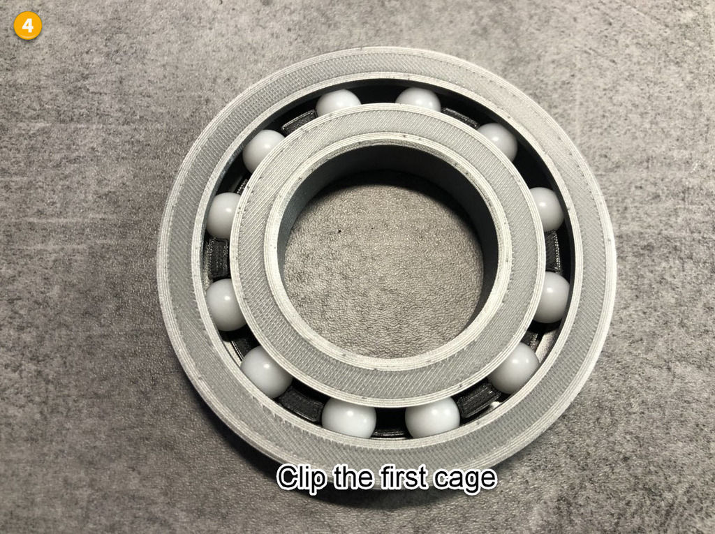 Free STL file Bearing 46x95x15・Template to download and 3D print・Cults