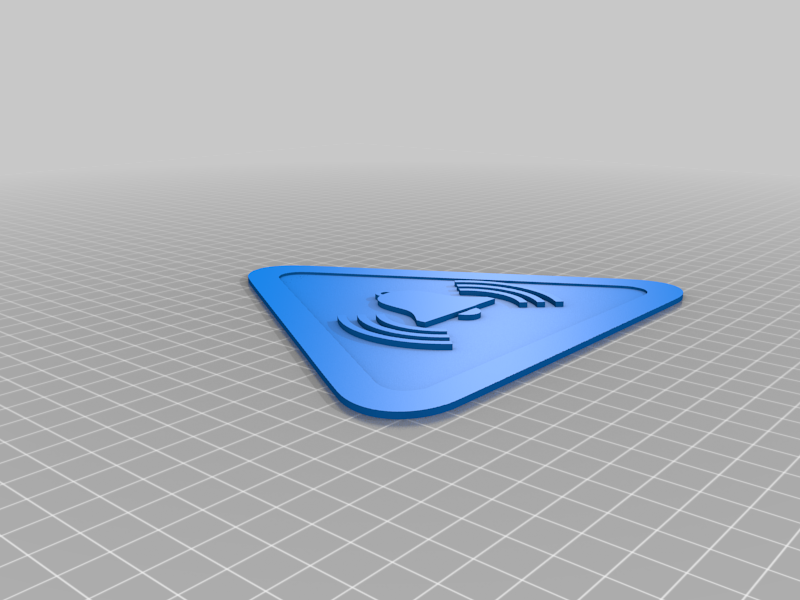 Free 3D file Warning signs・Template to download and 3D print・Cults