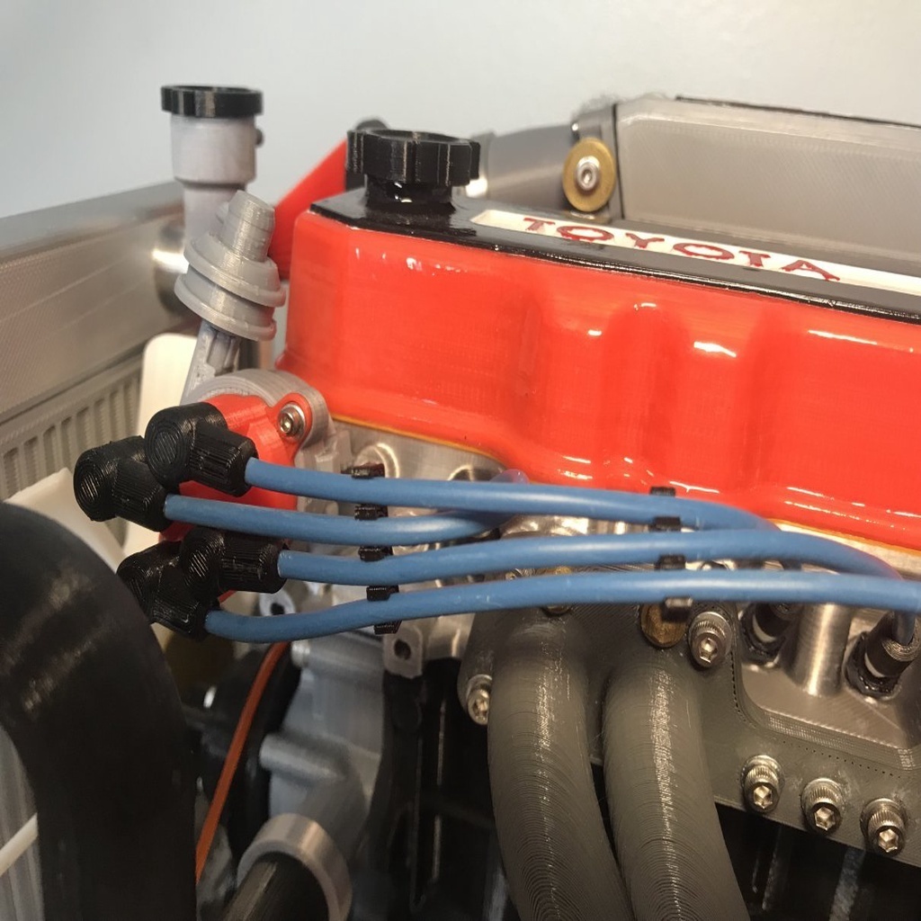 Free 3D file Toyota 22RE (2/8) / Distributor add-on・3D printable model ...