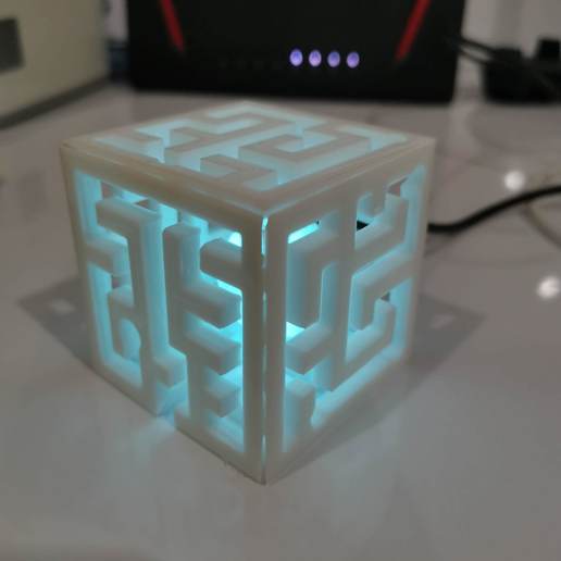 3D printable 3D Maze Cube | 3D Maze • made with Anycubic i3 Mega s ・ Cults