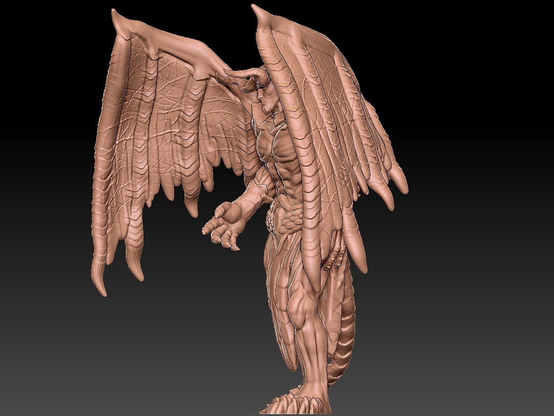 Free 3D file Demon 🖨️・3D printable design to download・Cults