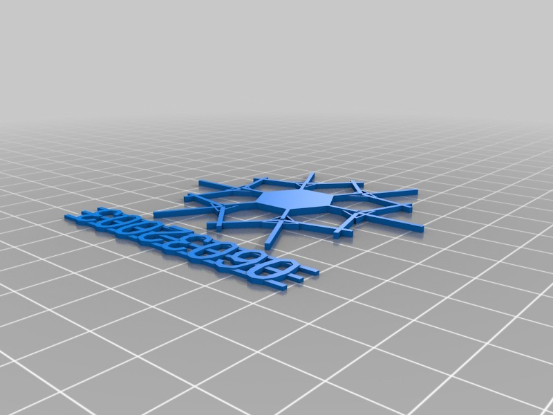 Free 3D file Mailable Snowflake 2・3D printer model to download・Cults