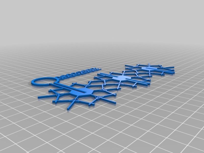 Free 3D file Mailable Snowflake 2・3D printer model to download・Cults