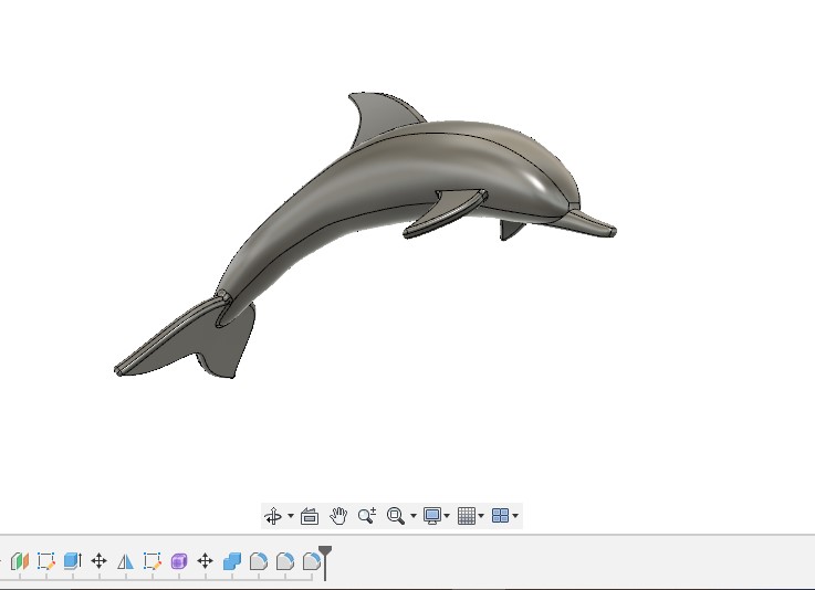 STL file Dolphin・3D printing design to download・Cults