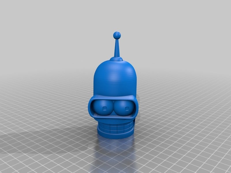 STL file Bender Futurama・Design to download and 3D print・Cults