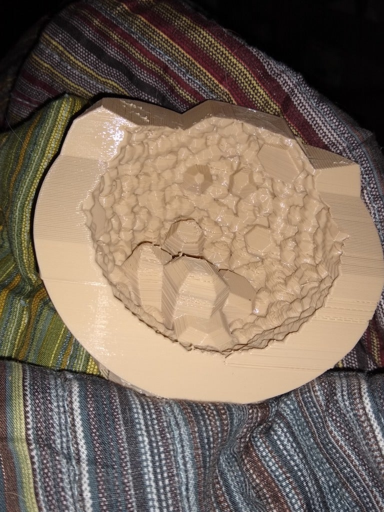 Free STL file Geode Rock Crystal・3D printable model to download・Cults