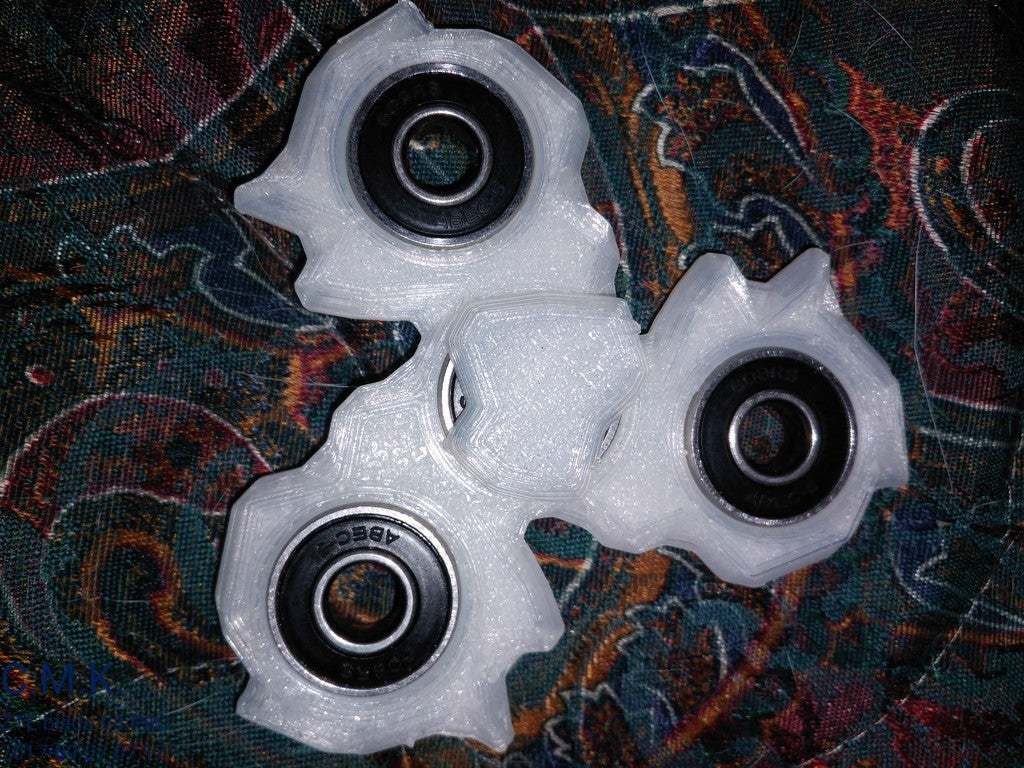Free STL file nICE fidget spinner・3D printer design to download・Cults