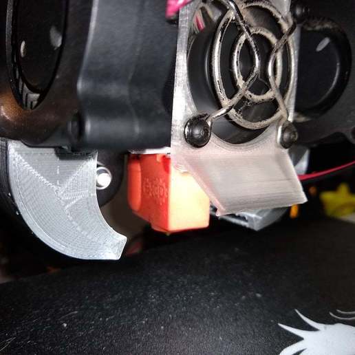 Download free STL LED 40mm fan mount ・ Cults