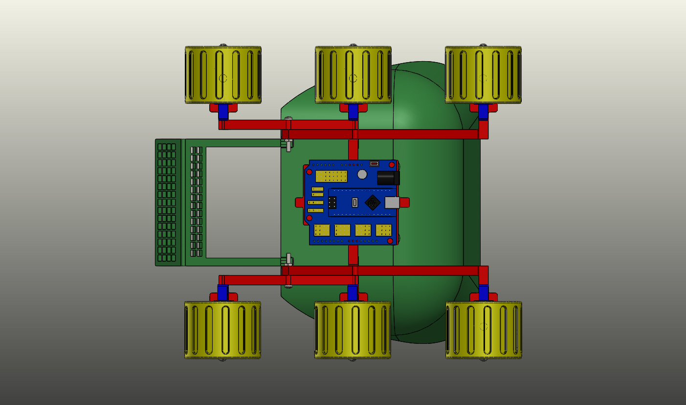 Free 3D file Rocker Bogie Wheelchair Prototype・3D printing design to ...