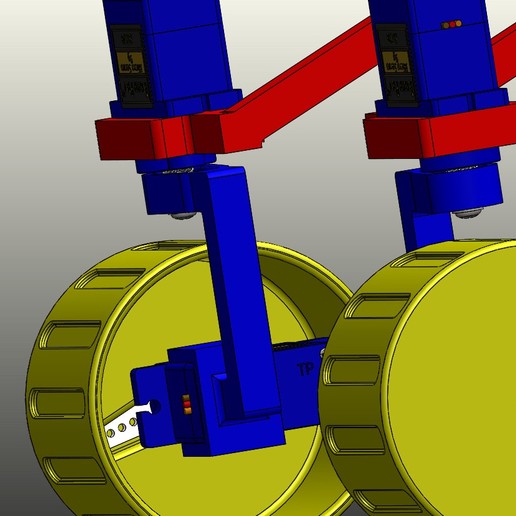 Descargar archivo STL gratis Prototipo de silla de ruedas Rocker Bogie • Diseño para imprimir en ...