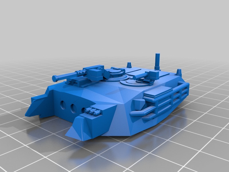 Free 3D file GSC Cultist Main Battle Tank Turret(s)・3D printing design ...
