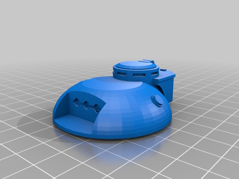 Free 3D file GSC Cultist Main Battle Tank Turret(s)・3D printing design ...