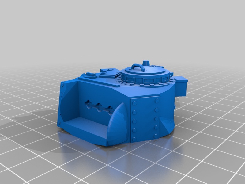 Free 3D file GSC Cultist Main Battle Tank Turret(s)・3D printing design ...