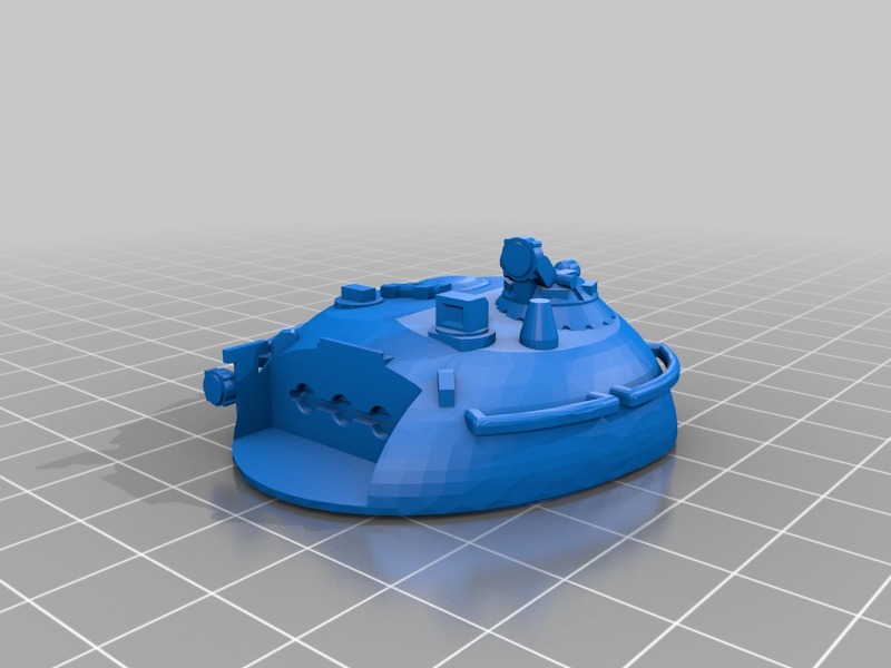Free 3D file GSC Cultist Main Battle Tank Turret(s)・3D printing design ...