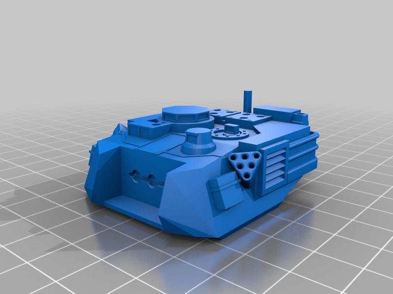 Free 3D file GSC Cultist Main Battle Tank Turret(s)・3D printing design ...