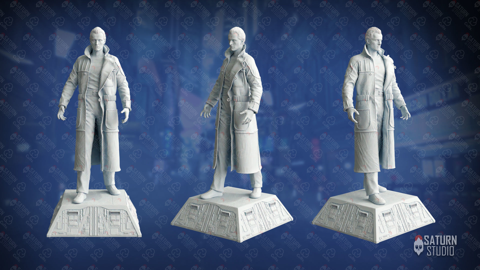 STL file Roy Batty Blade Runner 3d print model・3D printable model to ...
