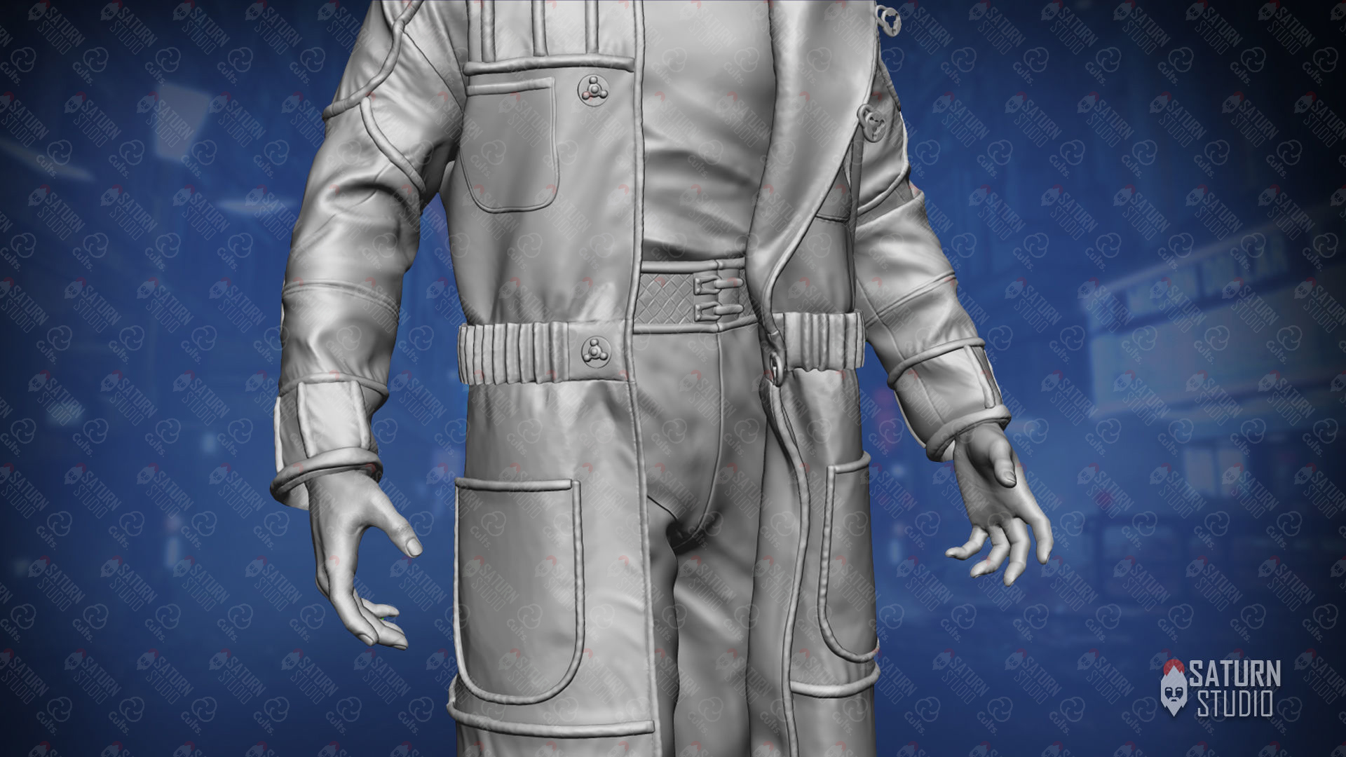 STL file Roy Batty Blade Runner 3d print model・3D printable model to ...