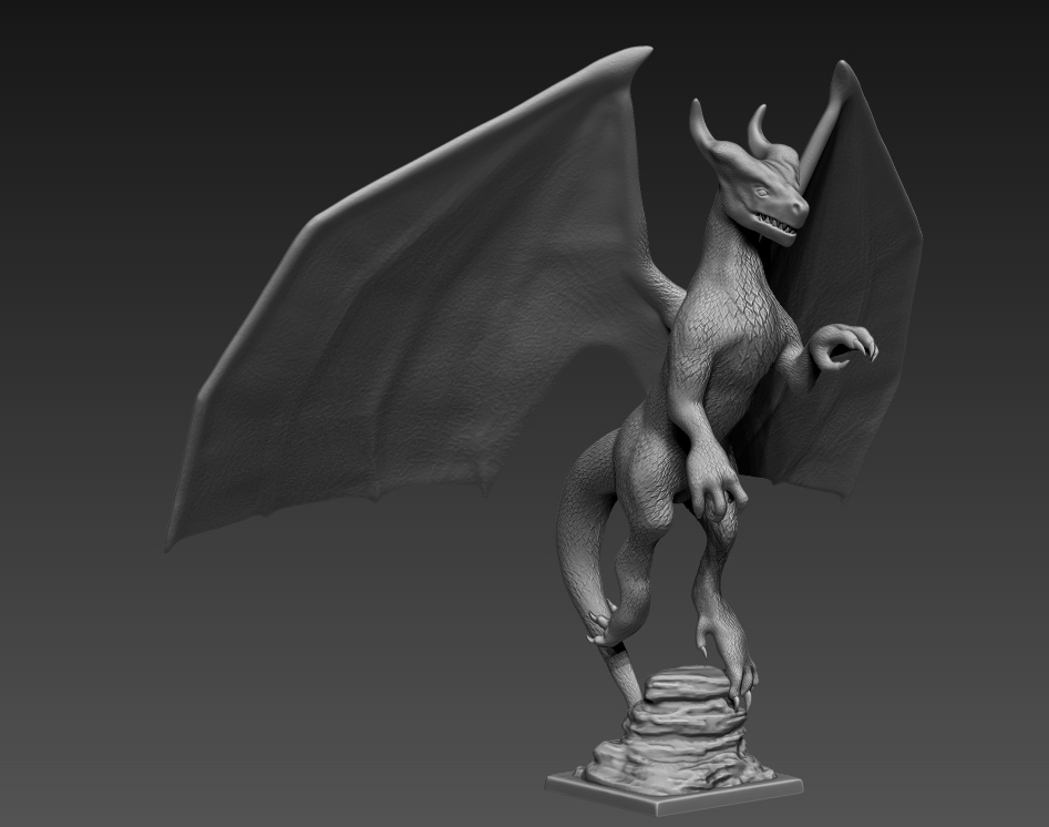 Free STL file Red Dragon・3D printing design to download・Cults