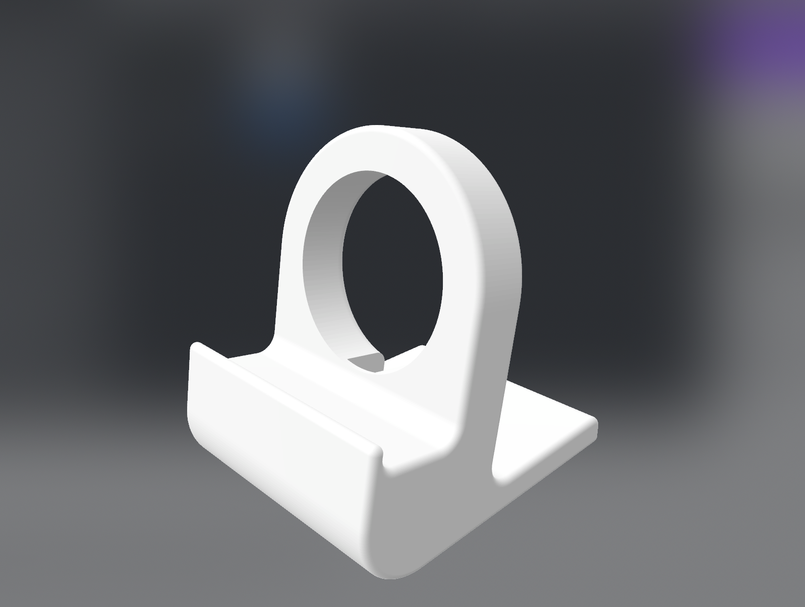 STL file APPLE CLOCK HOLDER・3D printing template to download・Cults