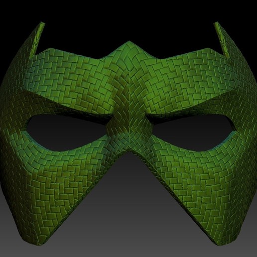 Download STL file Mask Robin 01 • 3D printable model ・ Cults