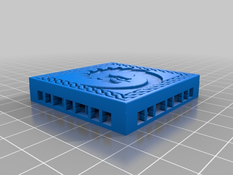Free 3D file Dragon Tiles w/ Triplex・3D print design to download・Cults