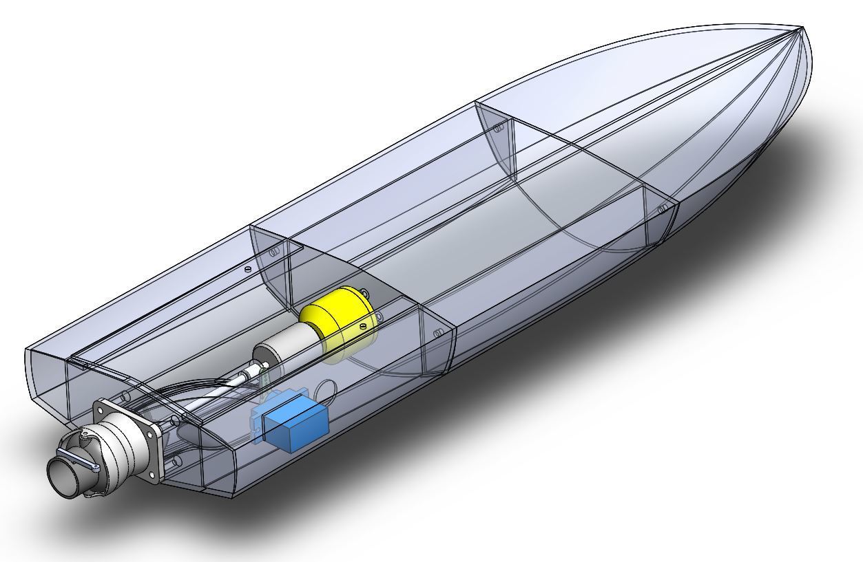 STL file RC Jet Boat・3D printable model to download・Cults