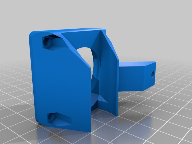 Free 3D file CR-10 40 mm Fan Duct Kit (Heatsink + Nozzle) V3・3D print ...