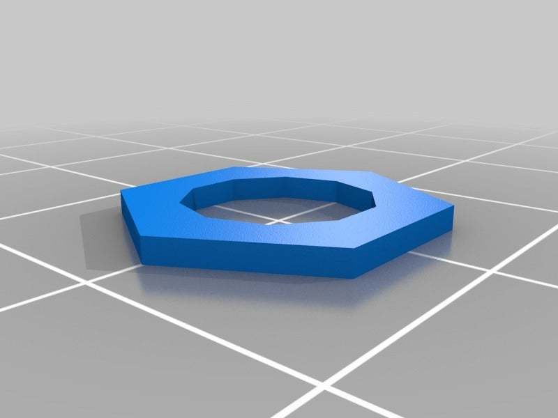 Free STL file Hex washer insert for Prusa Improved X-end・3D printer ...