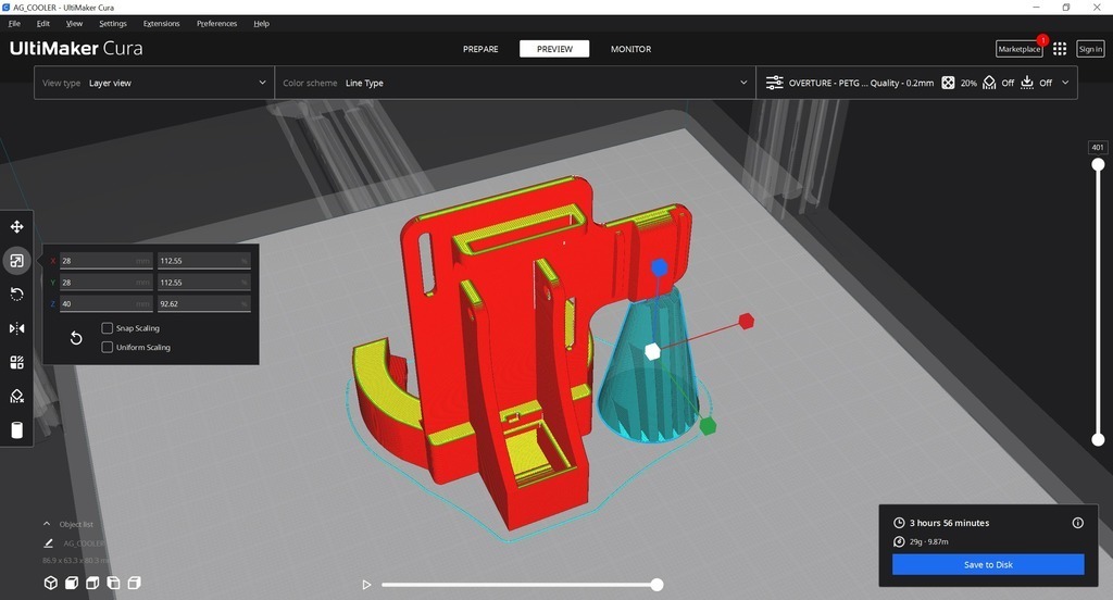 Free 3D file Artillery 5015 Fan Duct 🧨・3D printer design to download・Cults