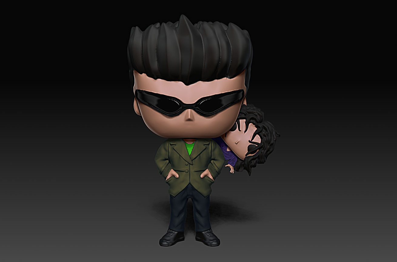 OBJ file Toguro Brothers Yu Yu Hakusho・3D printing template to download ...