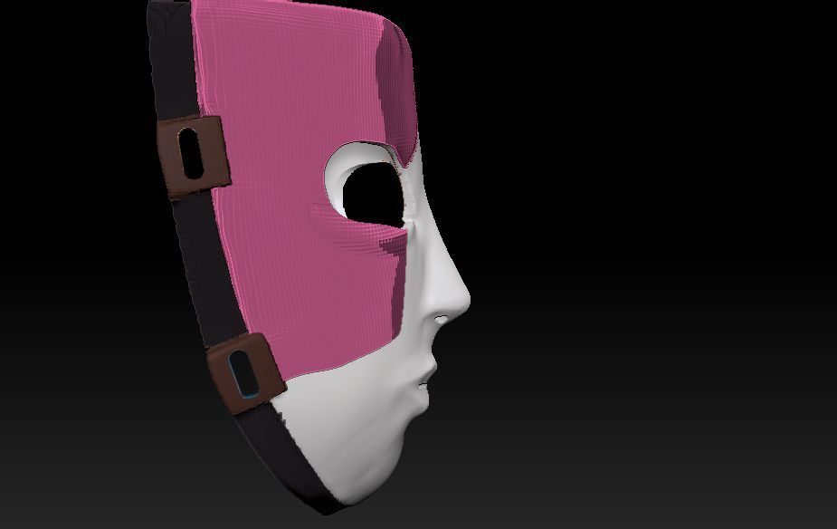 OBJ file Sally Face Mask 🎨・3D printing template to download・Cults