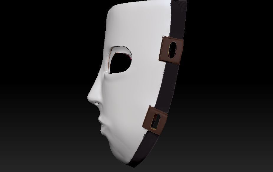 OBJ file Sally Face Mask 🎨・3D printing template to download・Cults