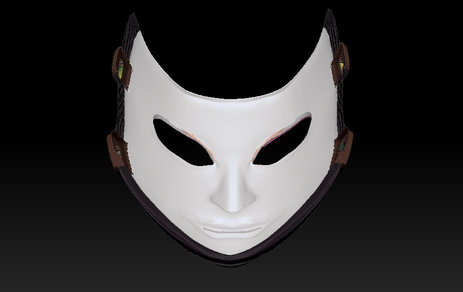 OBJ file Sally Face Mask 🎨・3D printing template to download・Cults