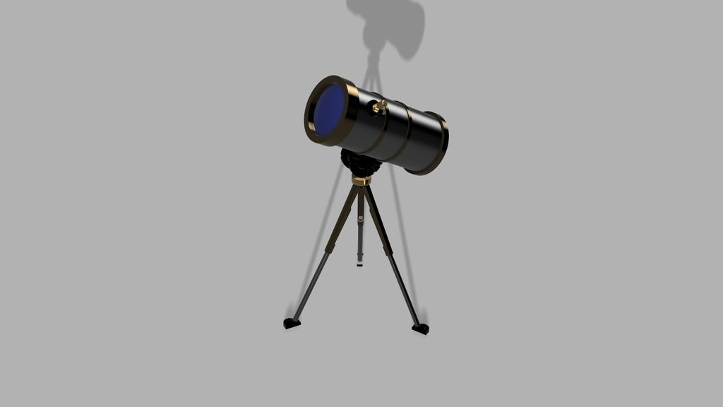 Free STL file Telescope・Object to download and to 3D print・Cults