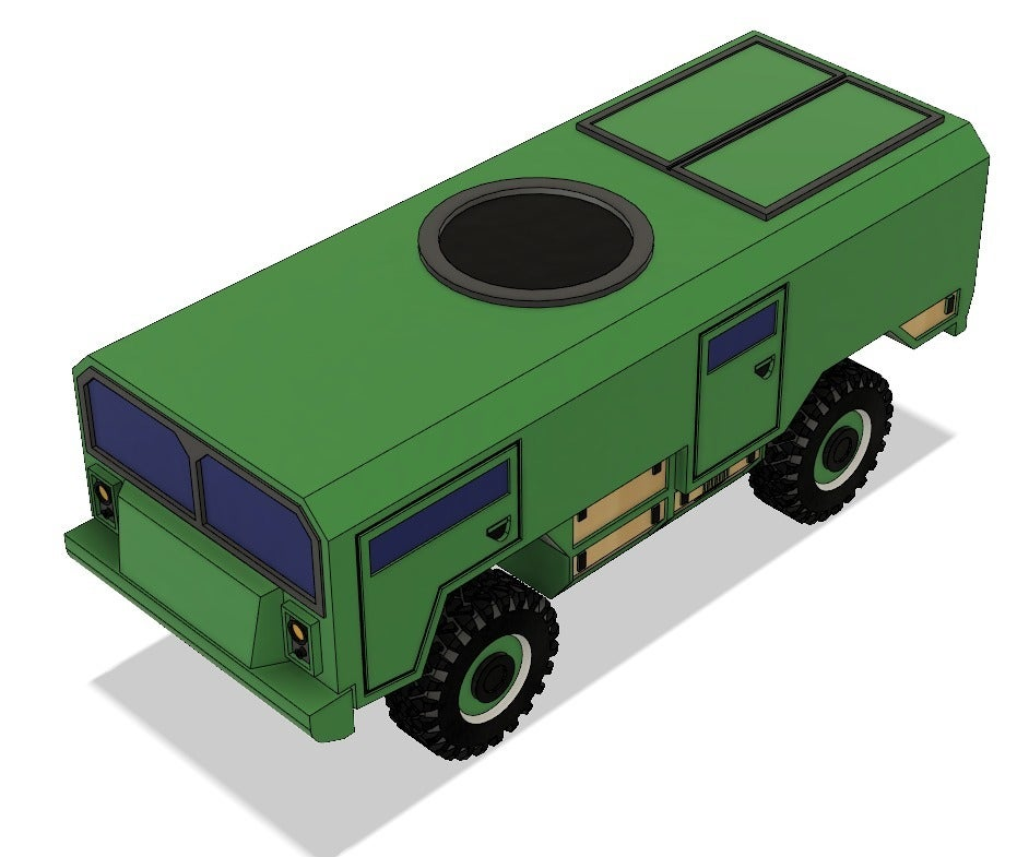 Free STL file Gun Bus・3D printer design to download・Cults