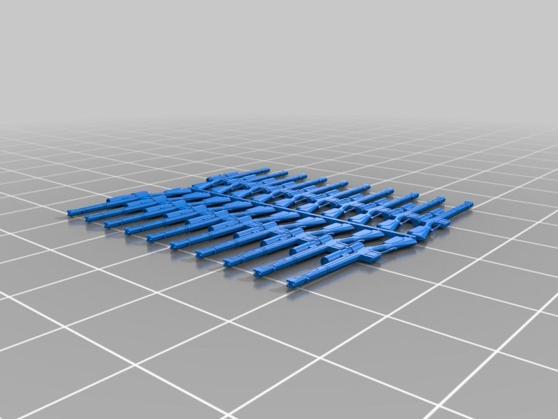 Free STL file Observer's Rugged Enfield Laser Rifle 🎲・3D printing ...