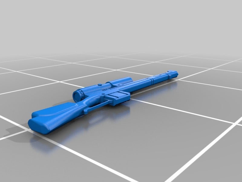 Free STL file Observer's Rugged Enfield Laser Rifle 🎲・3D printing ...