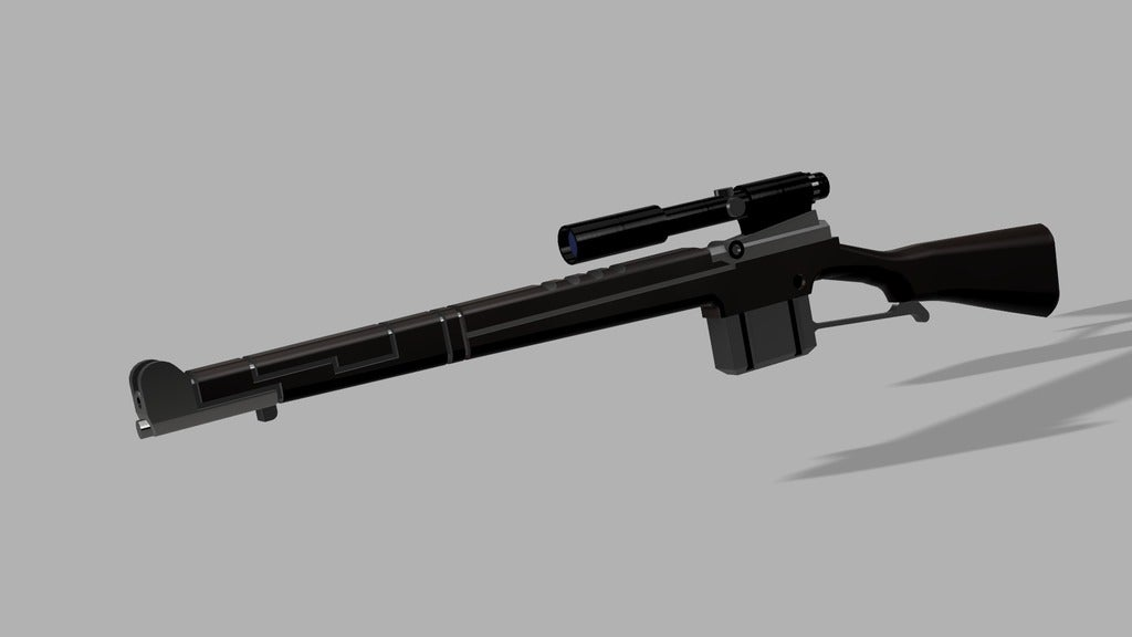 Free STL file Marksman Rugged Enfield Laser Rifle・3D print design to ...