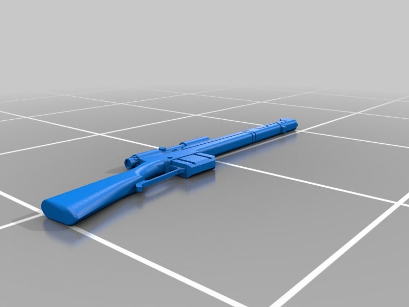 Free STL file Marksman Rugged Enfield Laser Rifle・3D print design to ...