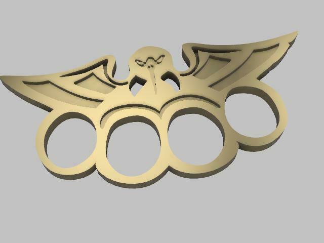 STL file BRASS KNUCKLES (EAGLE) DRAWER KNOBS・3D print model to download ...