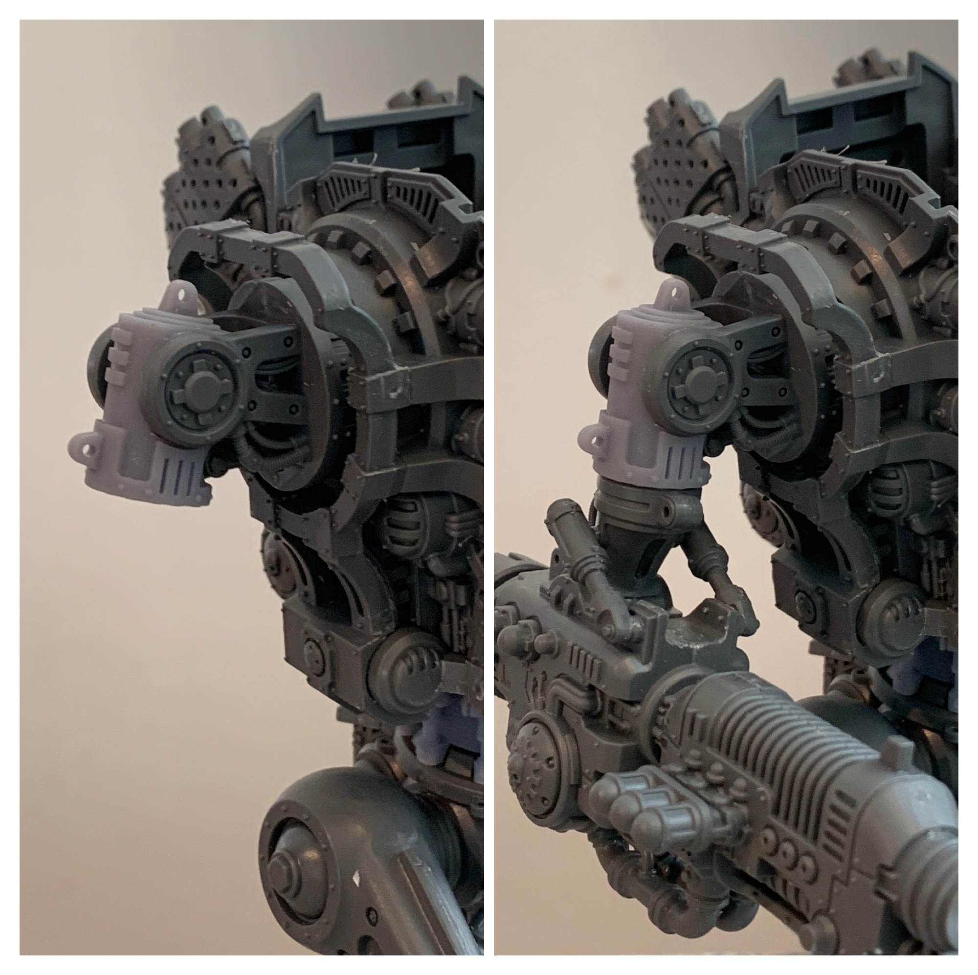 Free STL file Imperial Knight Upper Arm for Magnetization 💪・Design to ...