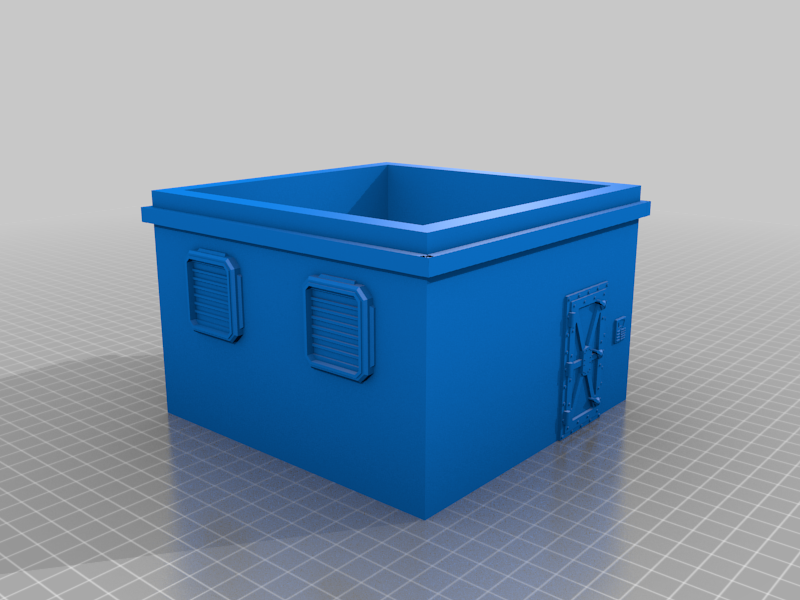 Free STL file Small Future Shop Terrain・3D printer model to download・Cults