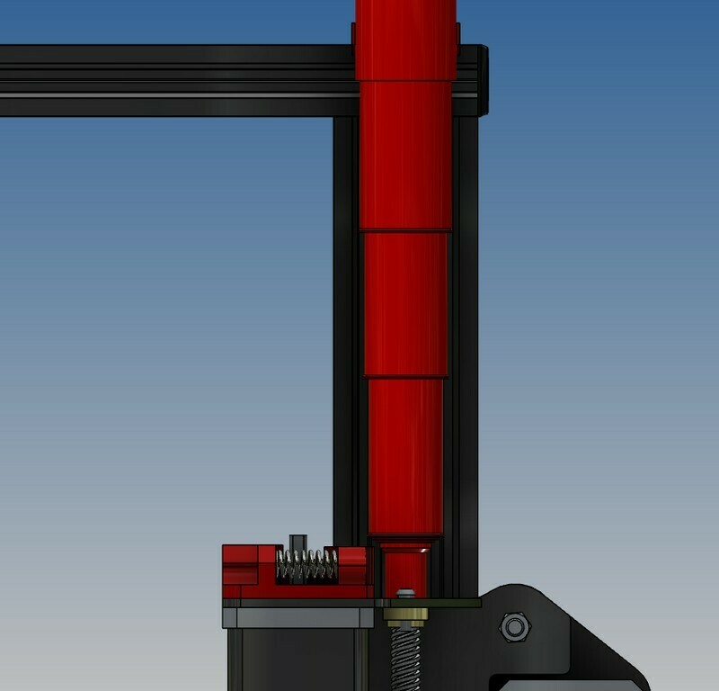 Free STL file Threaded rod protector Z-axis Ender 3 👽・3D printer design ...