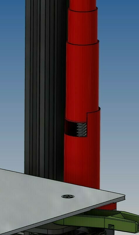 STL file Low Z-axis threaded rod protector Ender 3 👽・3D print object to ...