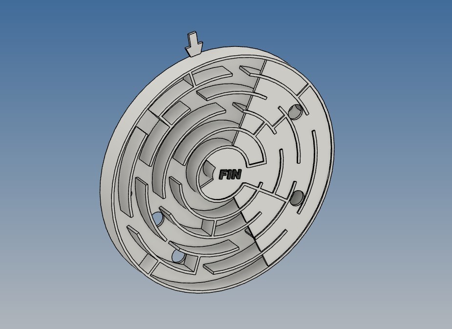 Archivo STL gratis Juego del laberinto 🎲・Plan de impresión en 3D para ...