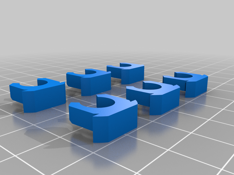 Free STL file bowden clips assortment 🔧・Template to download and 3D ...